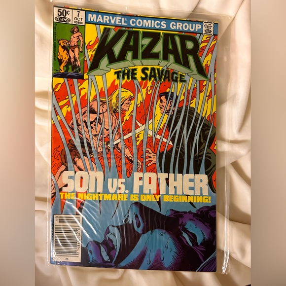 Marvel | Other | Kazar Comic Son Vs Father | Poshmark